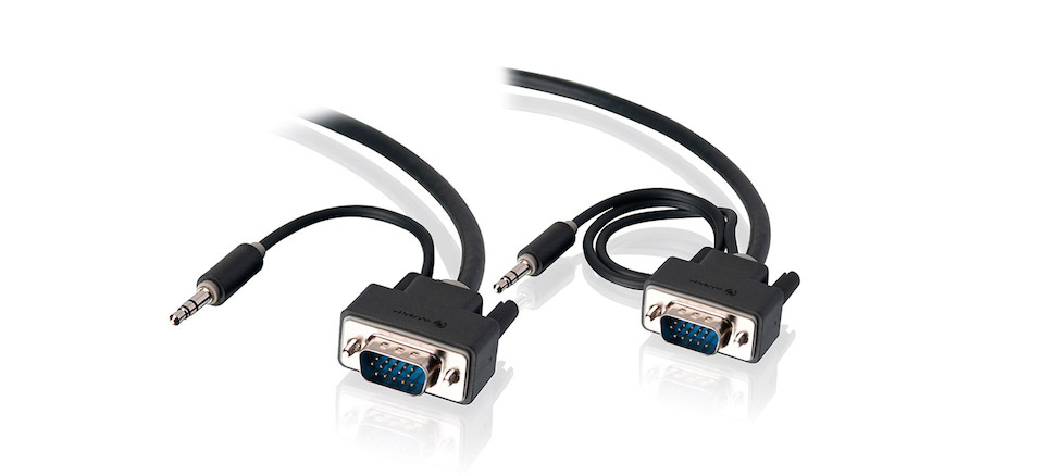 Buy Alogic Pro Series VGA Cable with Audio Male to Male 2m [VGA-MM-02 ...