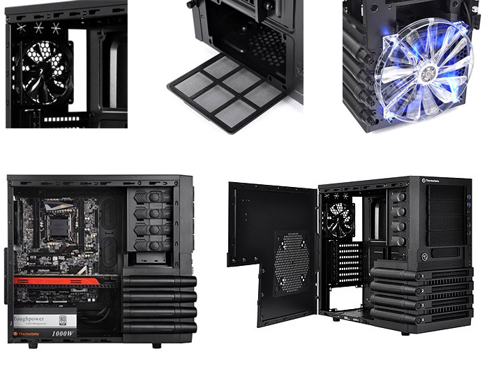 Buy Thermaltake Level 10 GTS Mid Tower Case Black [VO30001N2N] | PC ...