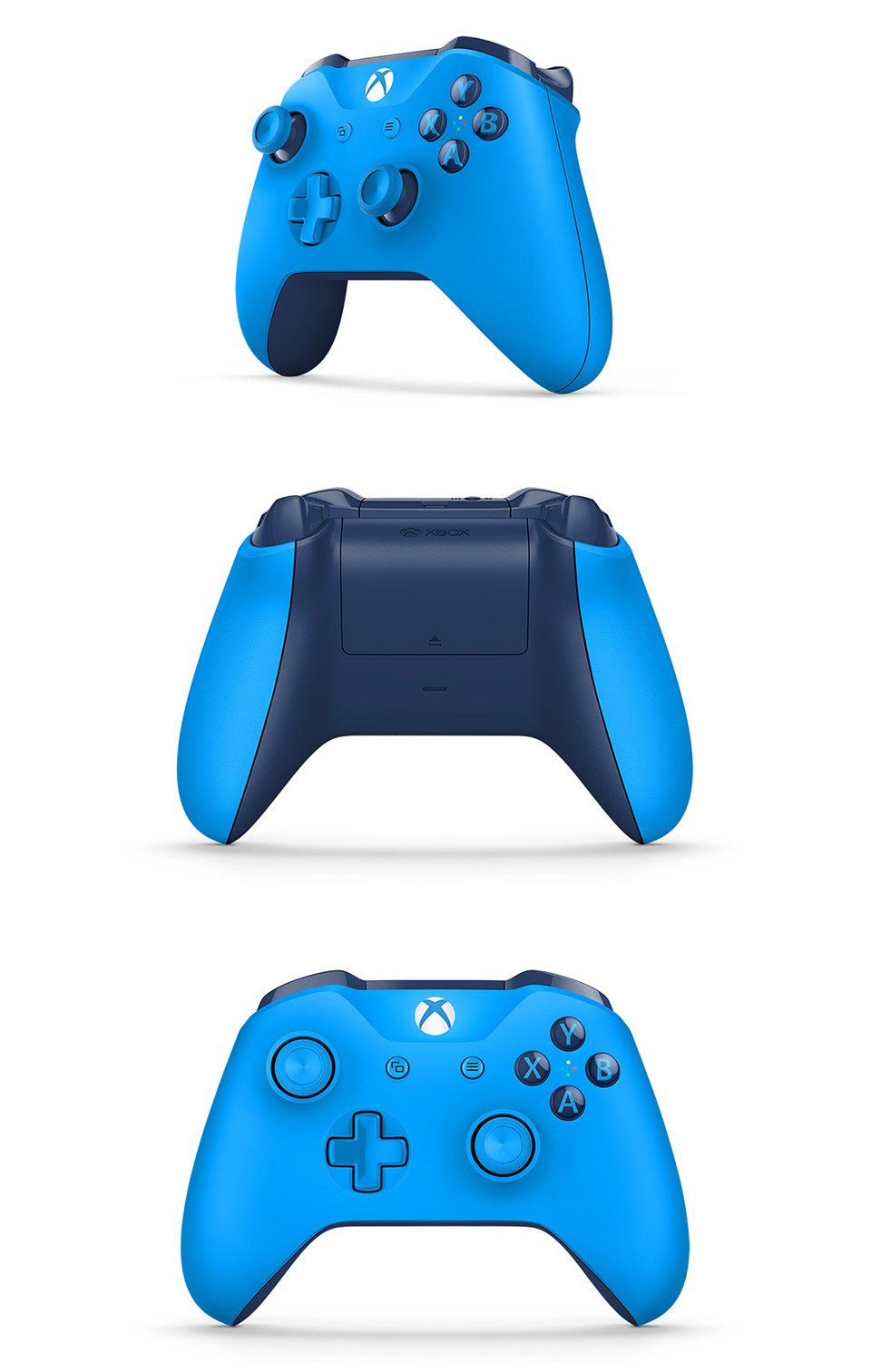 Buy Microsoft Xbox One Wireless Controller for Windows Blue [WL3-00021 ...