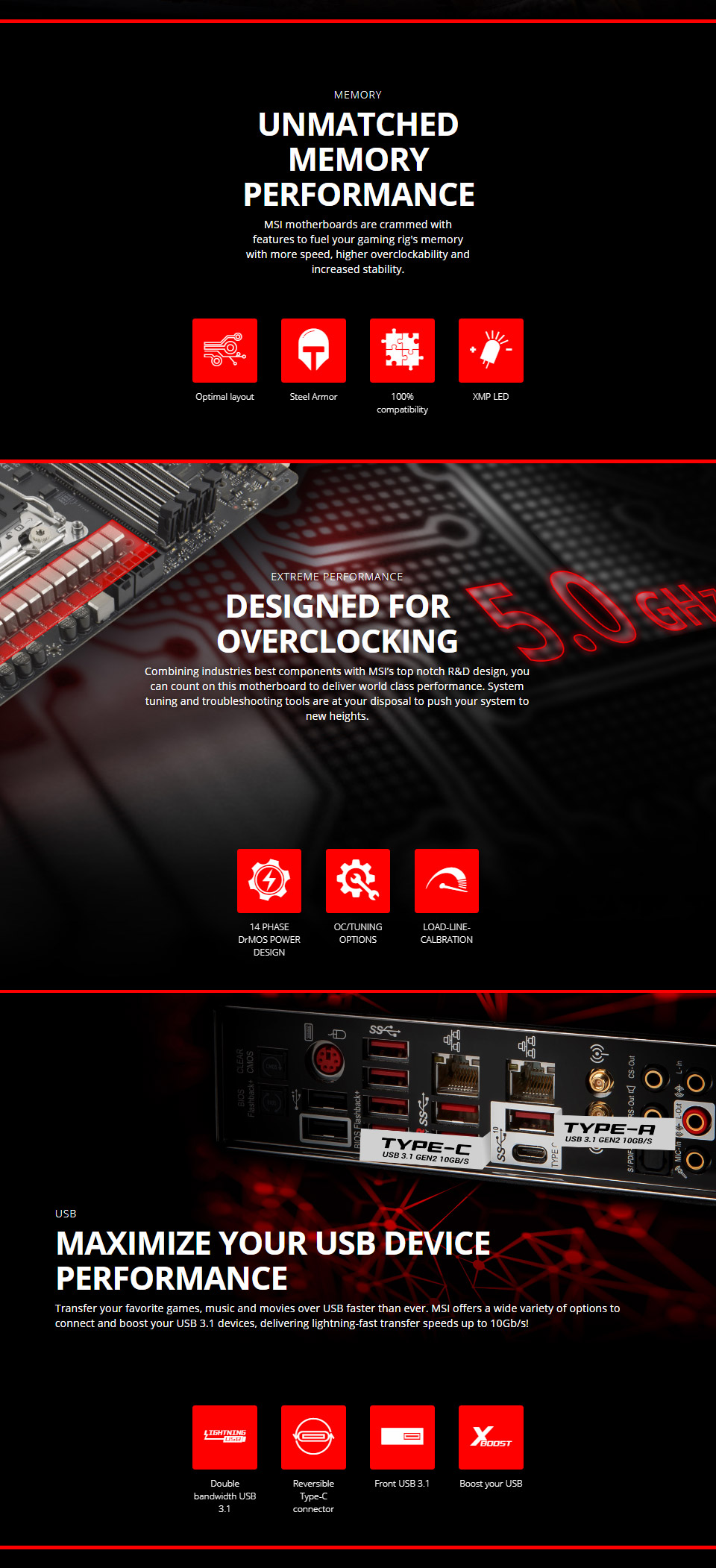 Buy MSI X299 XPOWER Gaming AC Motherboard [MSI-X299-XPOWER-GAMING-AC ...