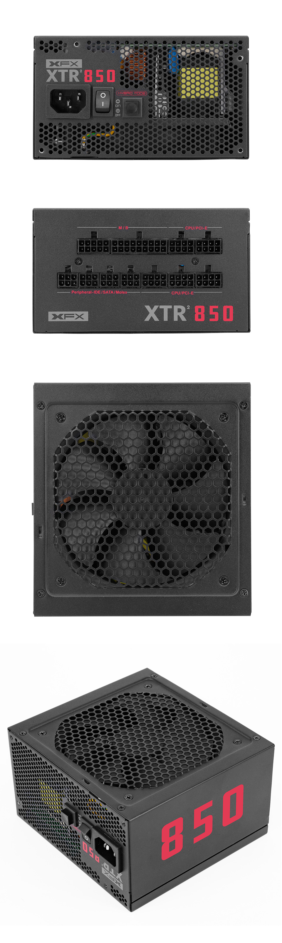 Buy XFX XTR2 Modular Gold 850W Power Supply [XPS-850W-XTR2] | PC Case ...
