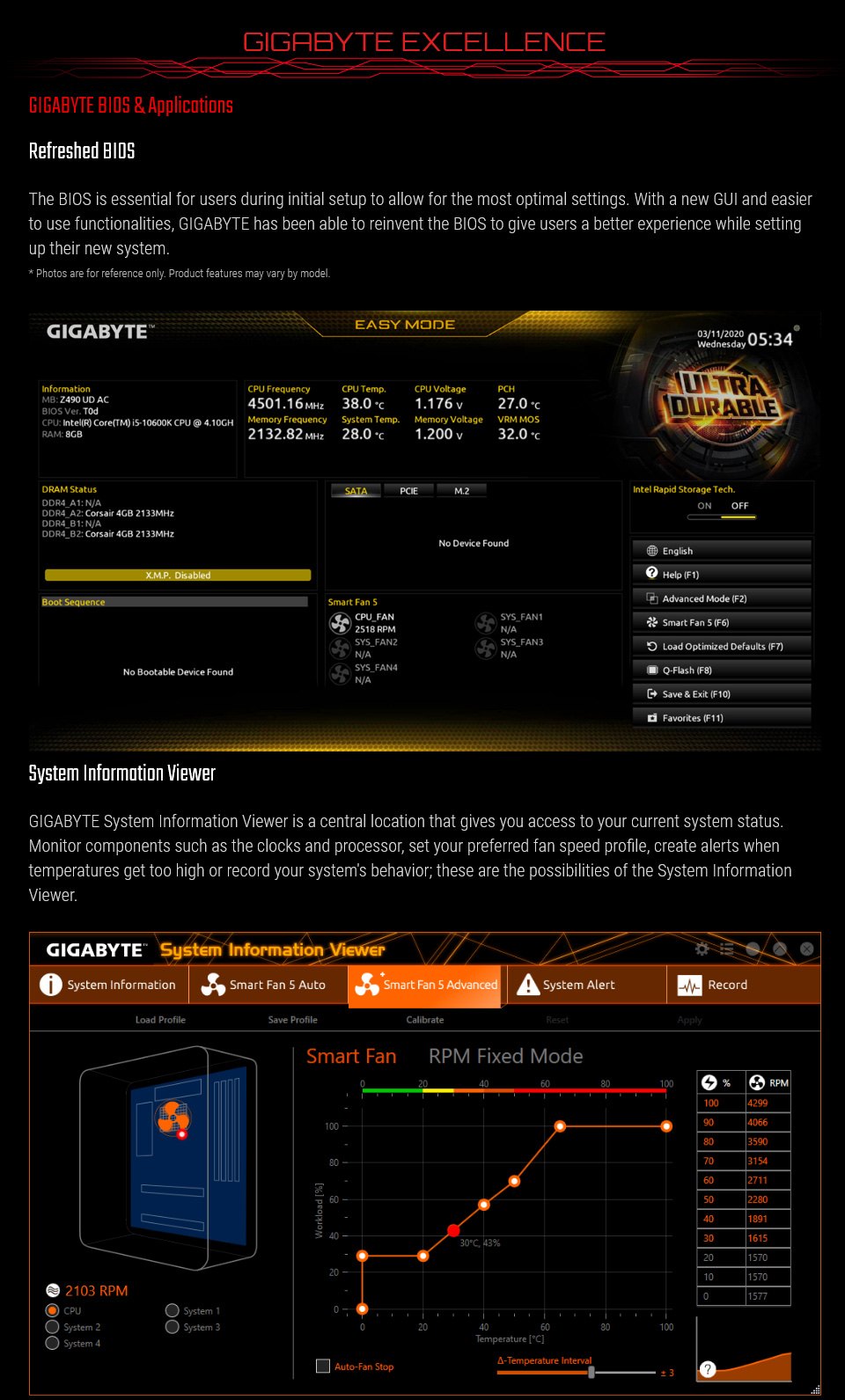 Buy Gigabyte Z490 Gaming X AX Motherboard [Z490-GAMING-X-AX] | PC Case ...