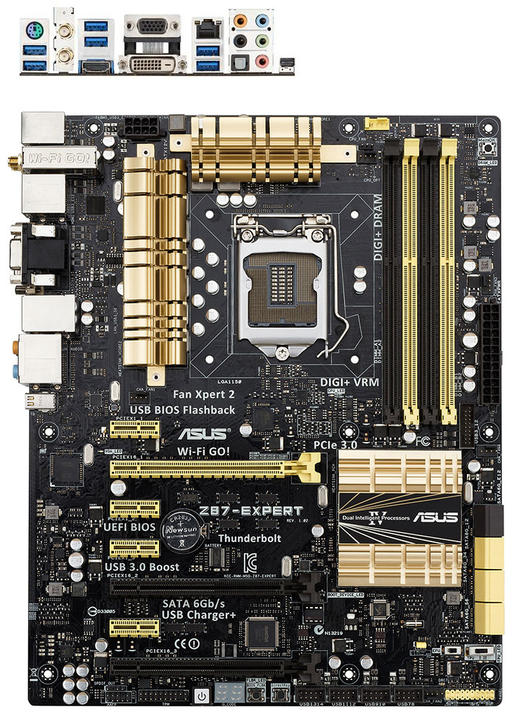 Buy ASUS Z87 Expert Motherboard [Z87-EXPERT] | PC Case Gear Australia