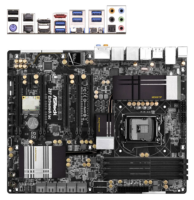 Buy ASRock Z87 Extreme9 AC Motherboard [Z87-EXTREME9-AC] | PC Case Gear ...