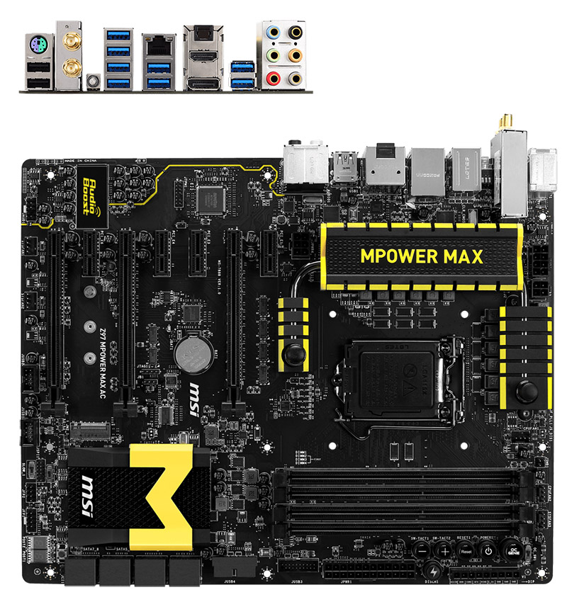 Buy MSI Z97-MPOWER MAX AC Motherboard [Z97-MPOWER-MAX-AC] | PC Case ...