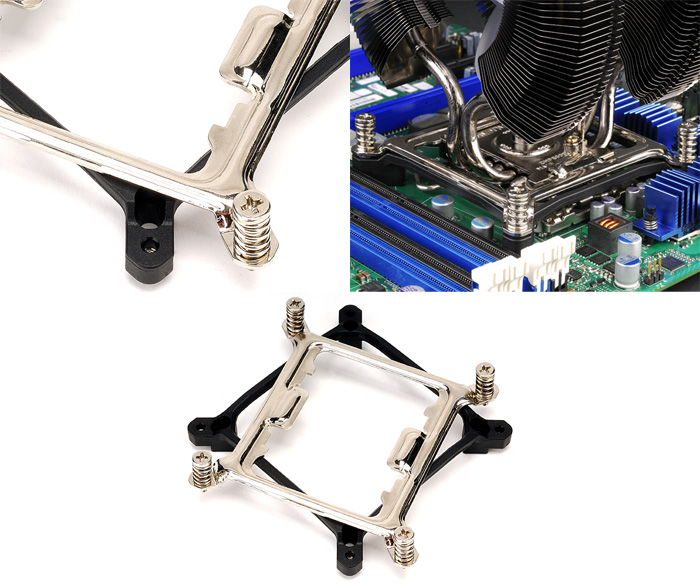 Buy Zalman ZM-CS5A Socket 1155/1156/775 Clip Kit [ZM-CS5A] | PC Case ...