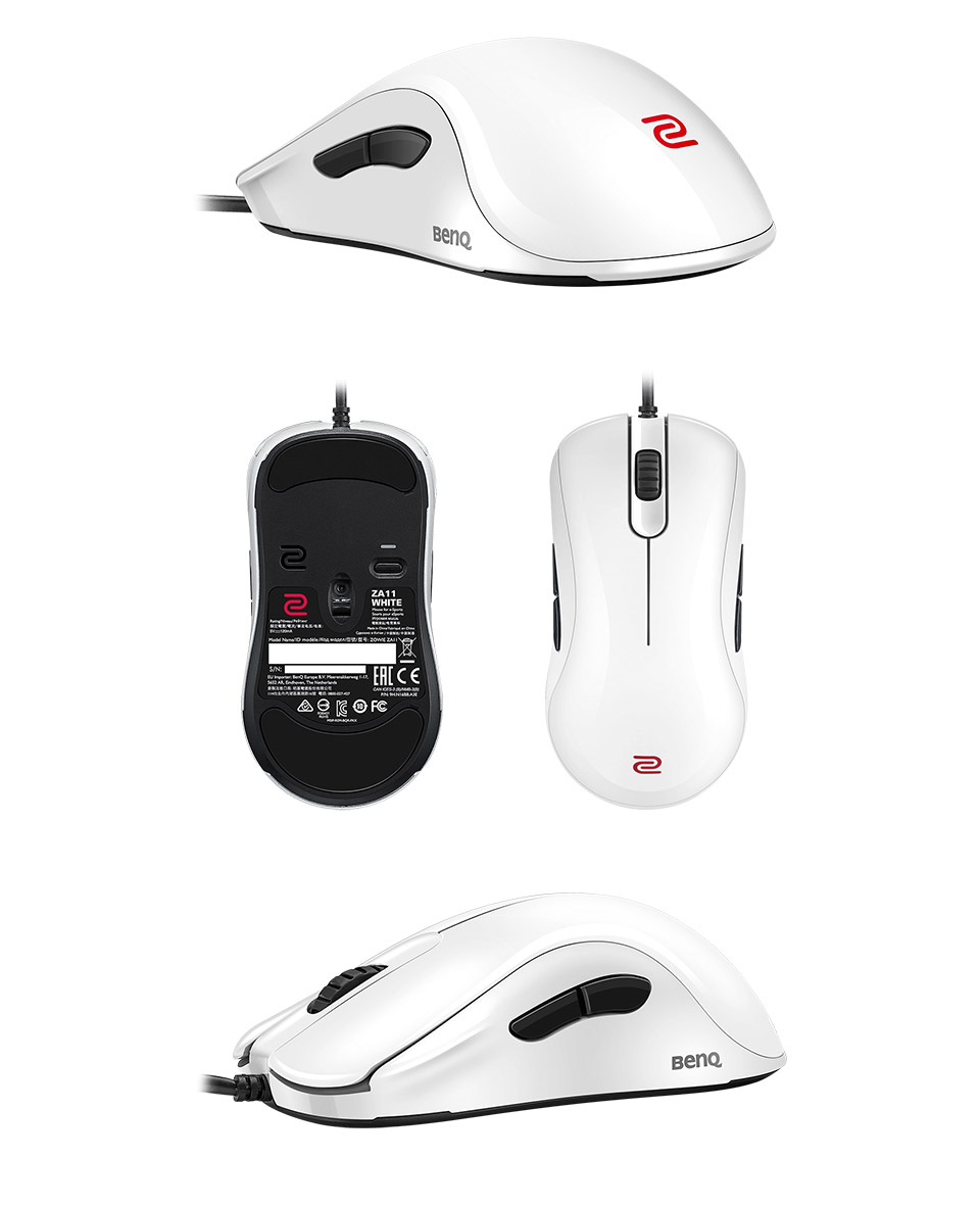Buy Zowie ZA11 Gaming Mouse White [ZW-ZA11-WHITE] | PC Case Gear Australia