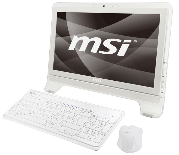 Buy MSI Wind Top AE2020 20 Inch All-in-One PC (White) [19M-AE2020] | PC ...