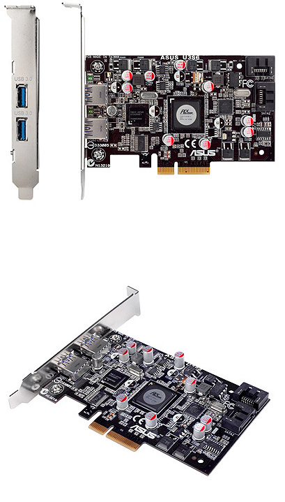 Buy ASUS U3S6 USB 3.0 / SATA 6Gb/s PCI-E Expansion Card [U3S6] | PC ...