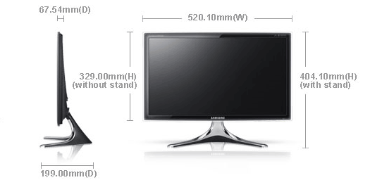 Buy Samsung BX2250 21.5inch Widescreen LED Monitor [BX2250] | PC Case ...