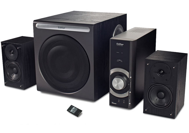 Buy Edifier C3 Black 2.1 Multimedia Speaker with Wireless Remote [C3-BL ...