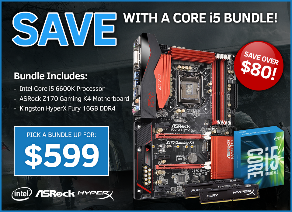 Buy PCCG Intel i5 Skylake Gaming Bundle [PCCG-SKYLAKEi5BUNDLE] | PC ...