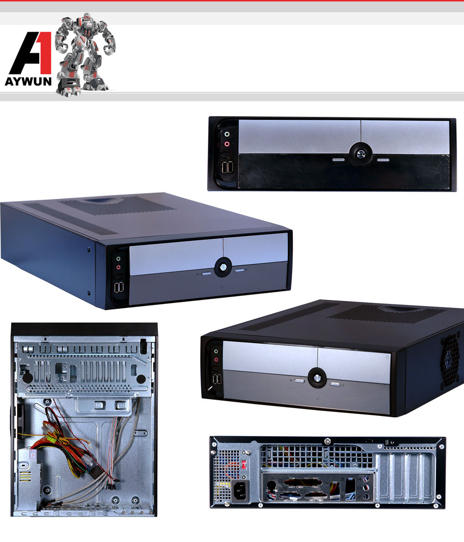 Buy Aywun A1-DM379-MICRO Micro ATX Slim Desktop [A1-DM379-MICRO] | PC ...