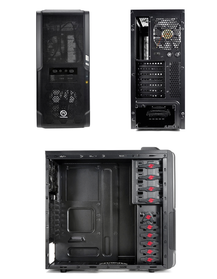 Buy Thermaltake VM600M1W2Z Dokker Mid Tower Chassis [VM600M1W2Z] | PC ...