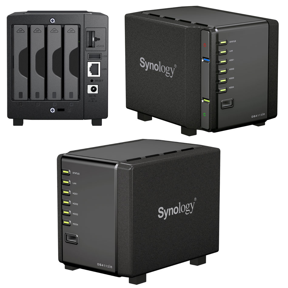 Buy Synology DS411Slim 4 Bay NAS [DS411Slim] | PC Case Gear Australia