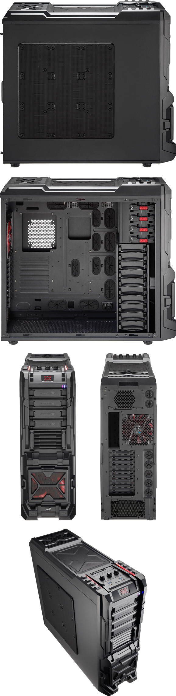 Buy Aerocool Strike-X ST Black Super Full Tower [AERO-EN56854] | PC ...