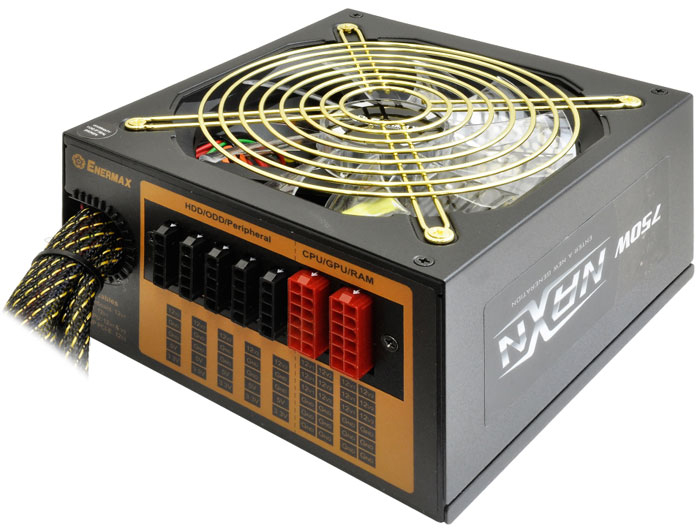 Buy Enermax NAXN 750W Modular 82+ [ENM750AWT] | PC Case Gear Australia