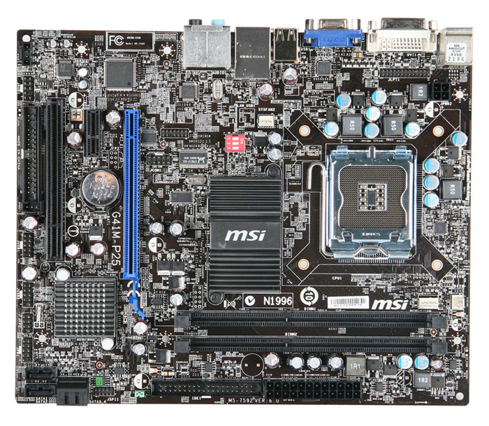 Buy MSI G41M-P25 Motherboard [G41M-P25] | PC Case Gear Australia