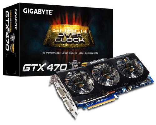 Buy Gigabyte GeForce GTX 470 Super Overclock Edition [GV-N470SO-13I ...