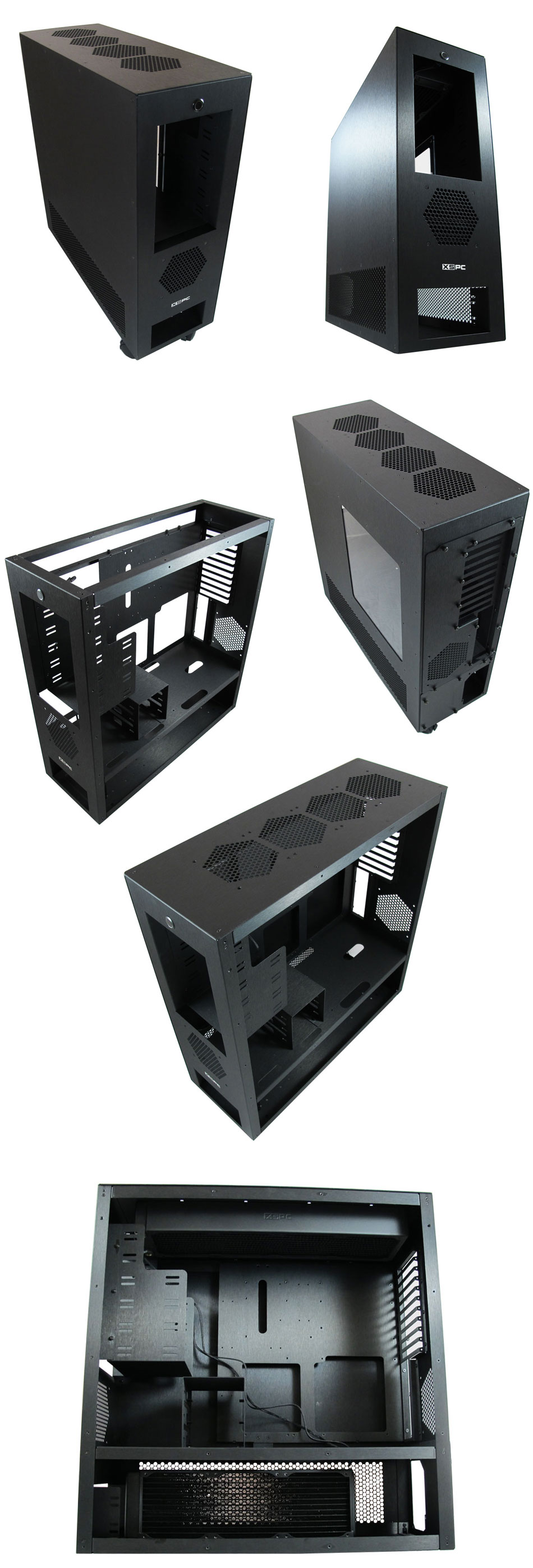 Buy XSPC H2 Tower+ Case Rev2 [XSPC-H2] | PC Case Gear Australia