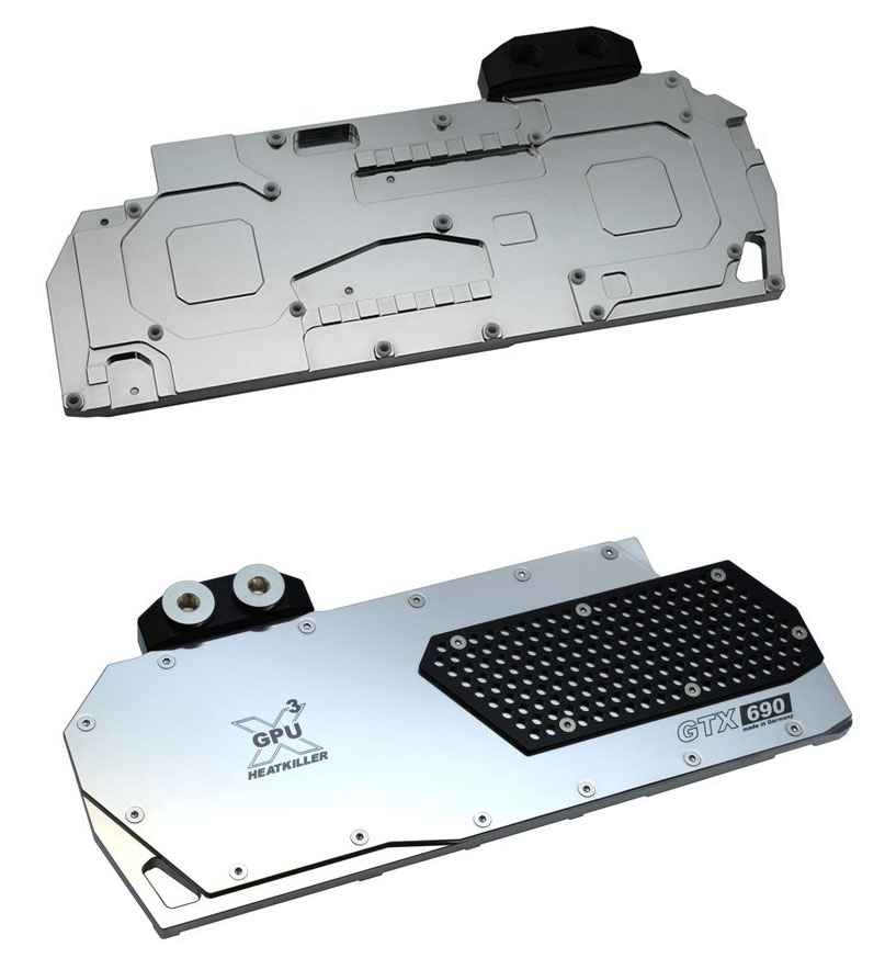 Buy Heatkiller GPU-X3 GTX 690 Hole Edition Water Block Ni-Bl [WC-12657 ...