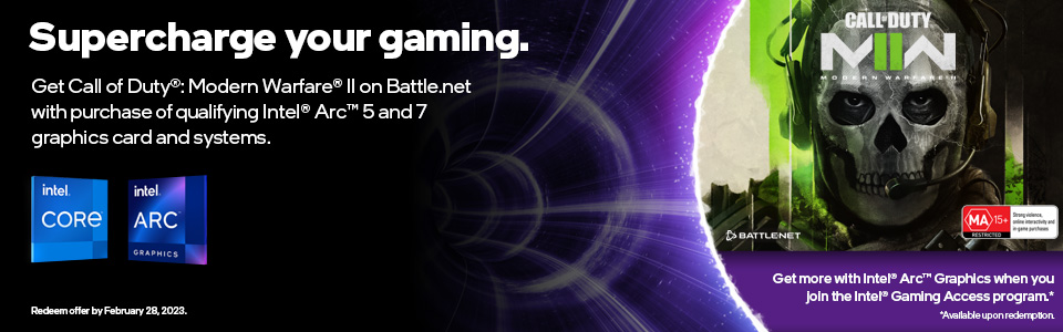 Buy Intel Arc A770 Graphics 16GB [21P01J00BA] | PC Case Gear Australia