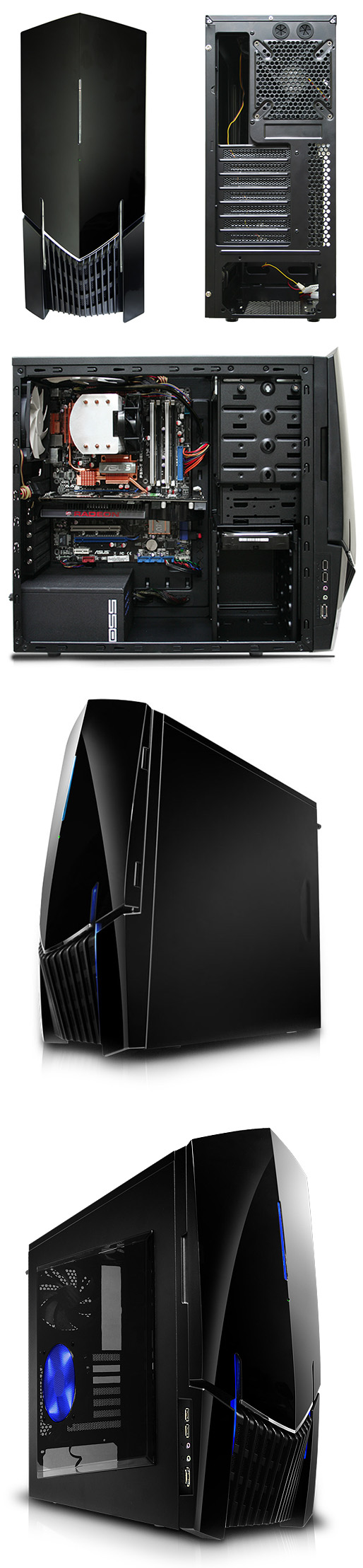 Buy NZXT Lexa S Mid Tower Case [CSNZLEXS] | PC Case Gear Australia