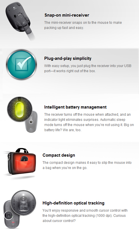 Buy Logitech M205 Wireless USB Optical Mouse [LT-910-001075] | PC Case ...