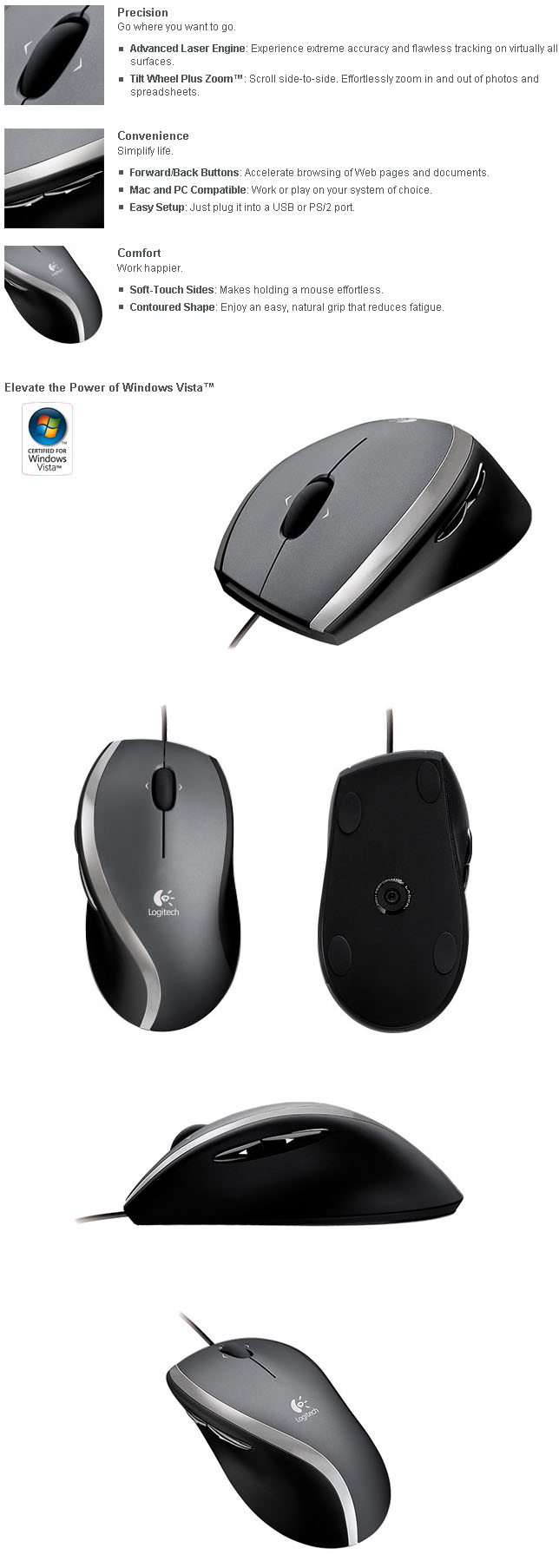 Buy Logitech MX400 Performance Laser Mouse [931638-0403] | PC Case Gear ...