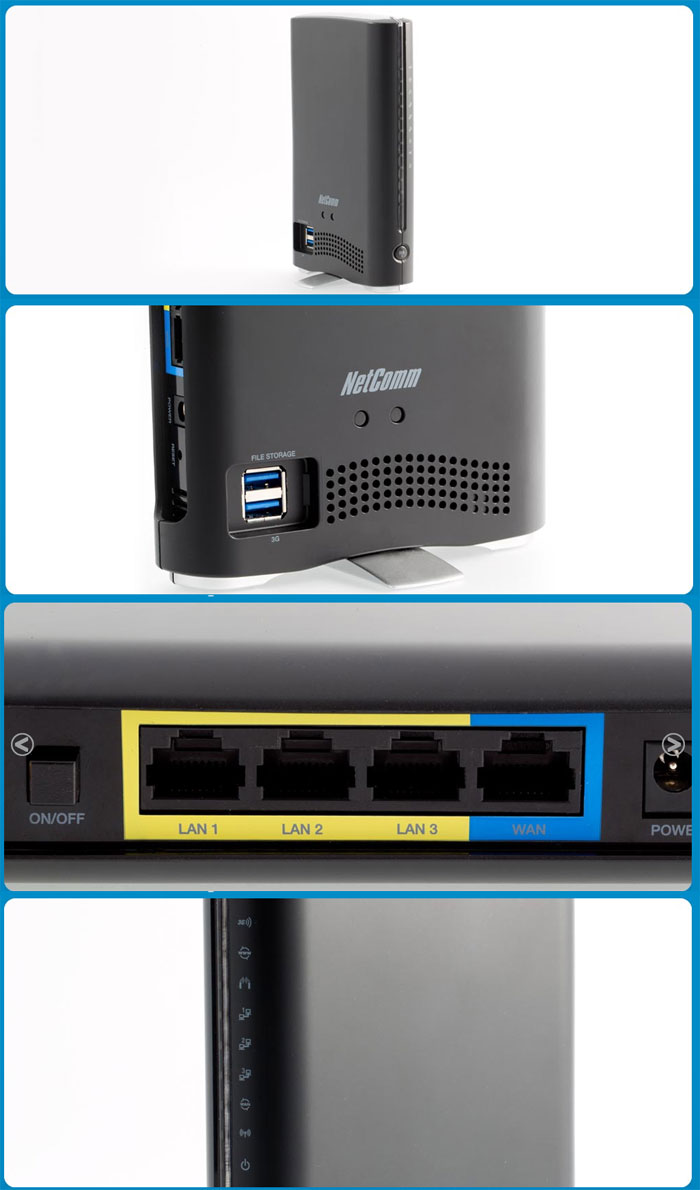 Buy Netcomm Fibre Series NF2 Dual Band N900 Router [NETC-NF2] | PC Case ...