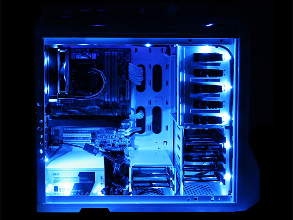 Buy NZXT Sleeved LED Cable 200cm Blue [7C-00006-00U] | PC Case Gear ...