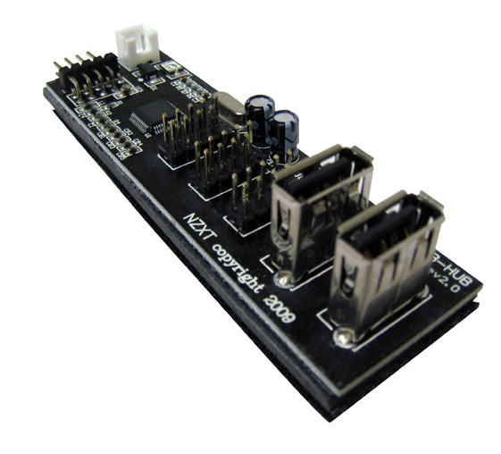 Buy NZXT Internal USB2.0 Expansion Hub [ACNZIU001] | PC Case Gear Australia