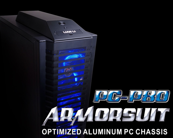 Buy Lian Li PC-P80B Black Armorsuit X Edition [LL-PC-P80B] | PC Case ...