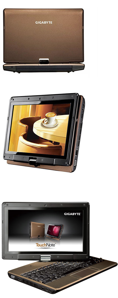 Buy Gigabyte TouchNote T1028C Touchscreen Netbook [GA-T1028C] | PC Case ...