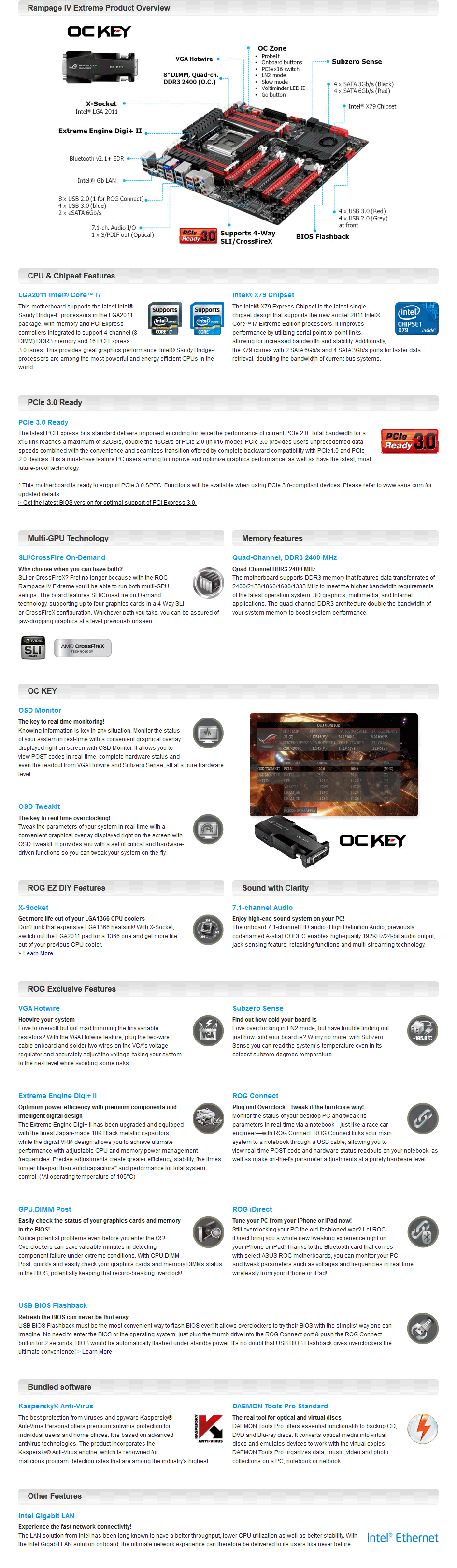 Buy ASUS Rampage IV Extreme Motherboard [RAMPAGEIV-EXTREME] | PC Case ...