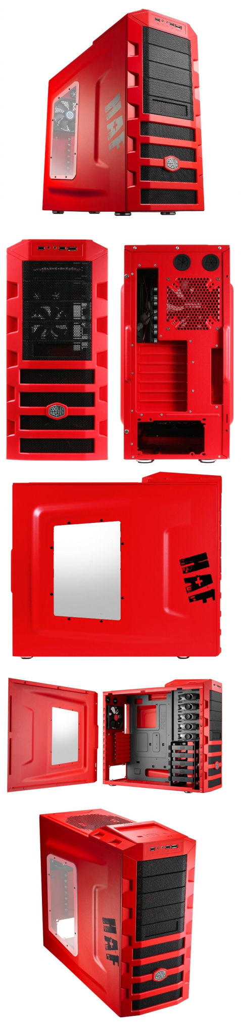 Buy CoolerMaster HAF 922 RED Limited Edition [RC-922M-RWN2-GP] | PC ...