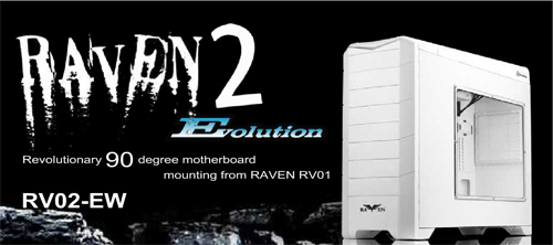 Buy Silverstone Raven RV02 Evolution Limited Edition White [SST-RV02W ...
