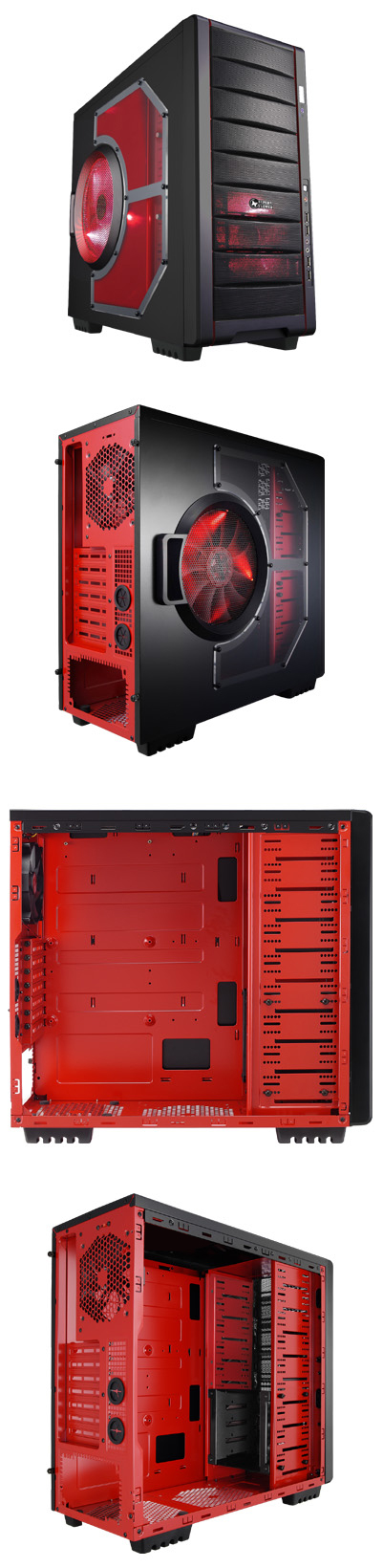 Buy SuperFlower SF-800R Gaming Case [SF-800R-BK(RED)] | PC Case Gear ...