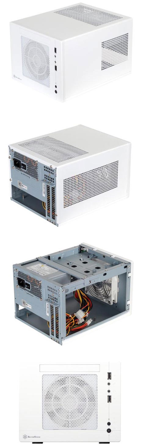 Buy Silverstone SG05 White Cube Mini ITX Case [SST-SG05W] | PC Case ...