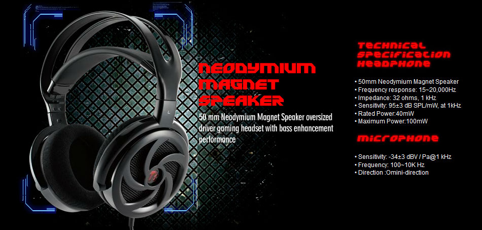 Buy Tt eSPORTS Diamond Black Shock Spin Headset [TTE-SKS004EC-B] | PC ...