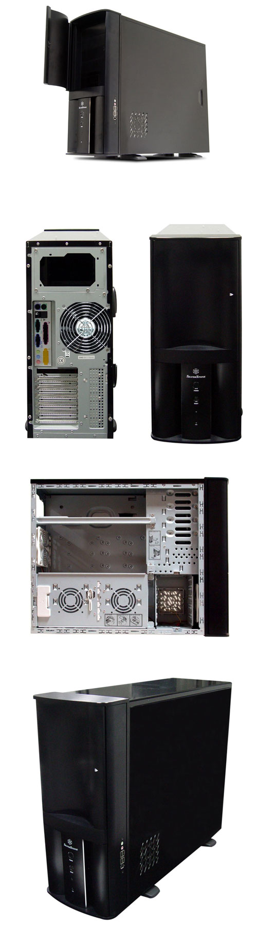 Buy SilverStone TJ05 Black [SILV-TJ05] | PC Case Gear Australia