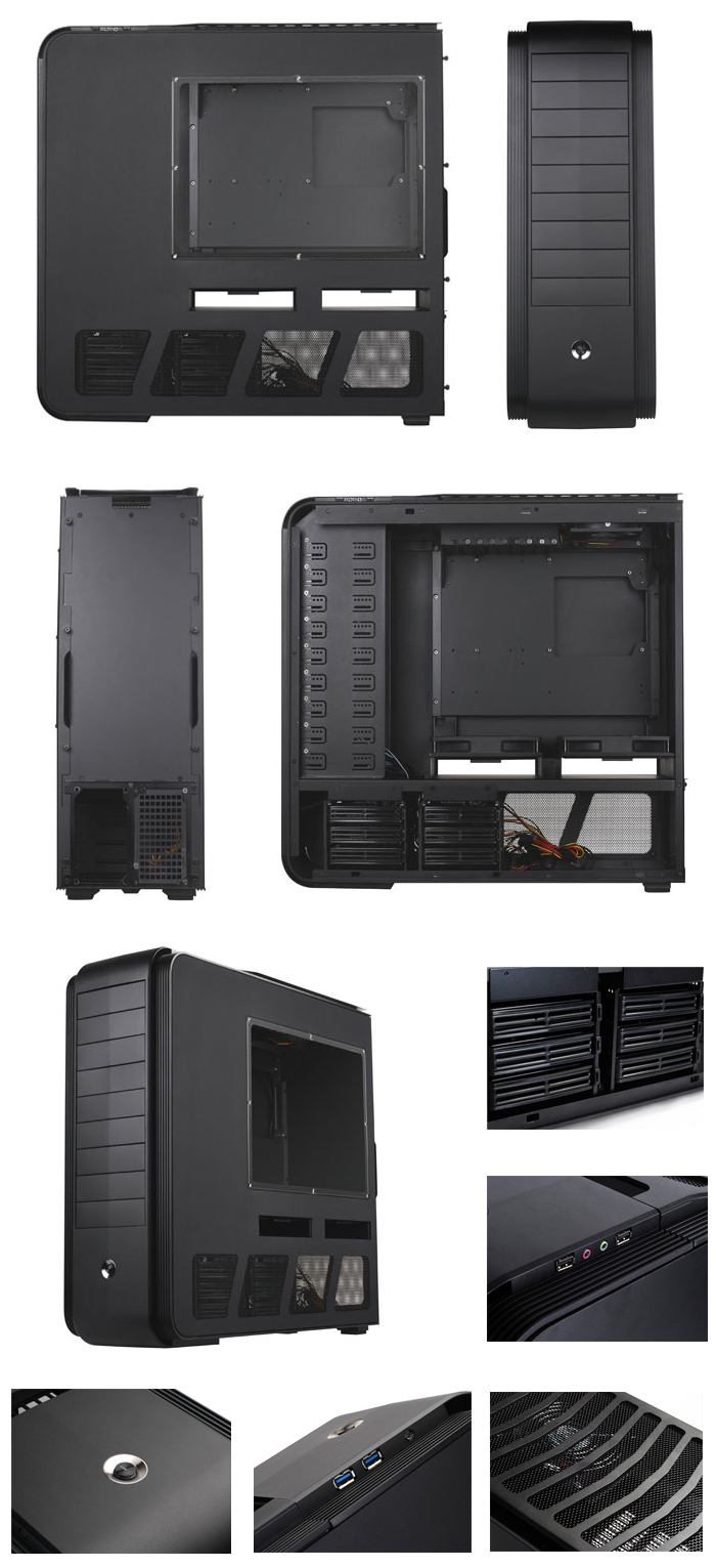 Buy Silverstone Temjin TJ11 Black with Window Case [SST-TJ11BW] | PC ...