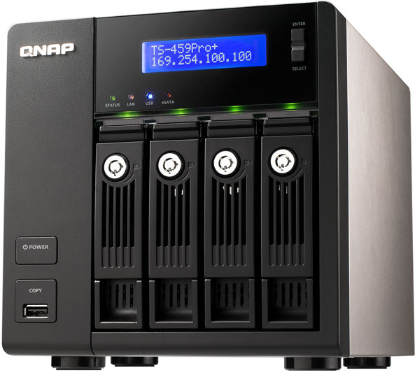 Buy QNAP TS-459 Pro+ Turbo NAS Enclosure [TS-459-PRO-P] | PC Case Gear ...