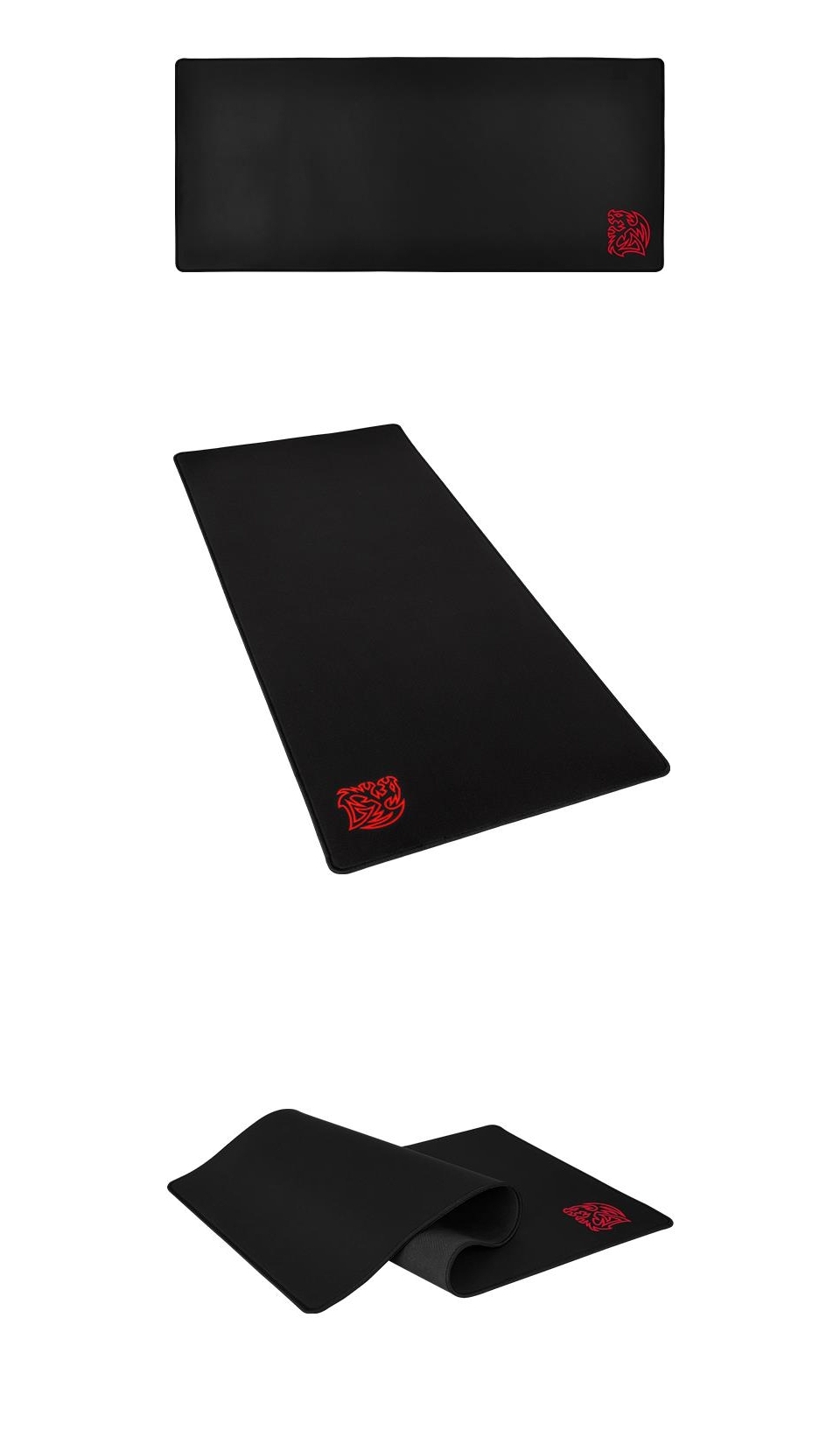 Buy Tt eSPORTS Dasher Flow Extended Gaming Mouse Pad [EMP-DSP-BLKSXC-01 ...