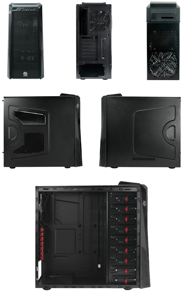Buy Thermaltake V6 BlacX Edition with HDD Dock [VM100M1W2Z] | PC Case ...