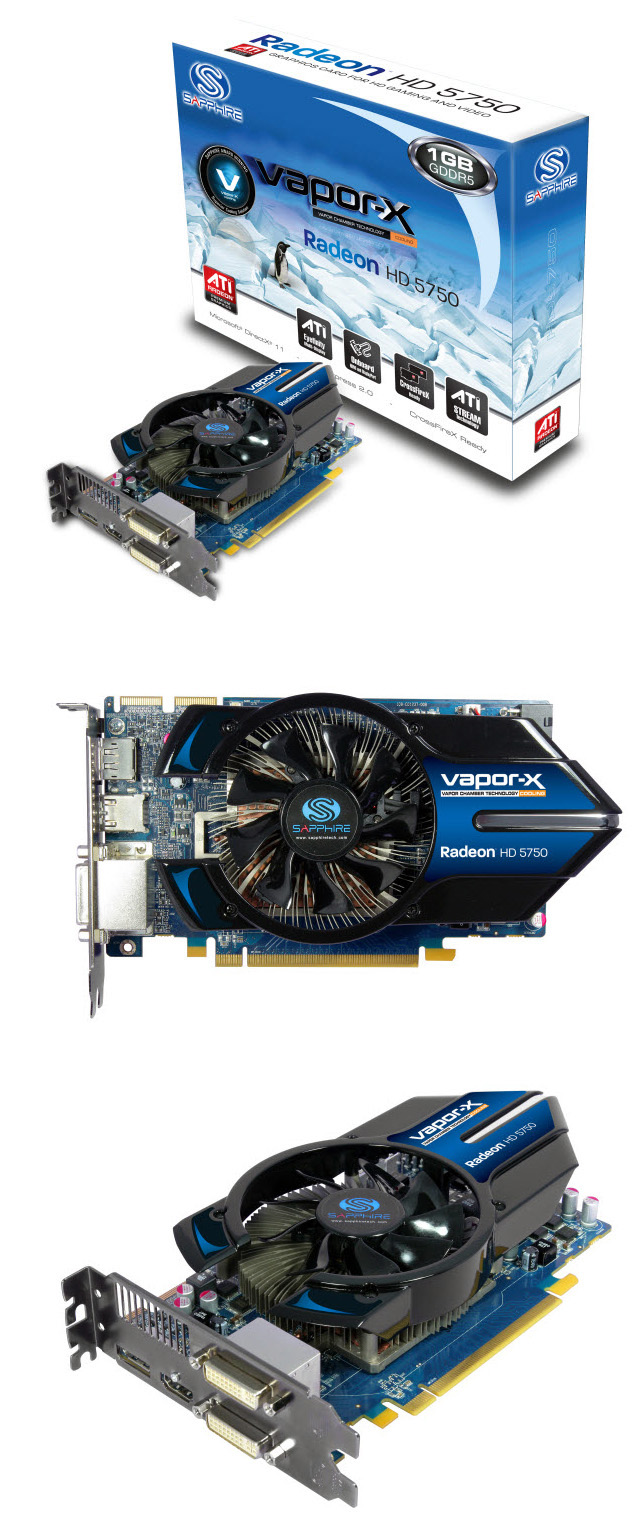 Buy Sapphire Radeon HD5750 1GB Vapor-X [11S-HD5750-1GBV] | PC Case Gear ...