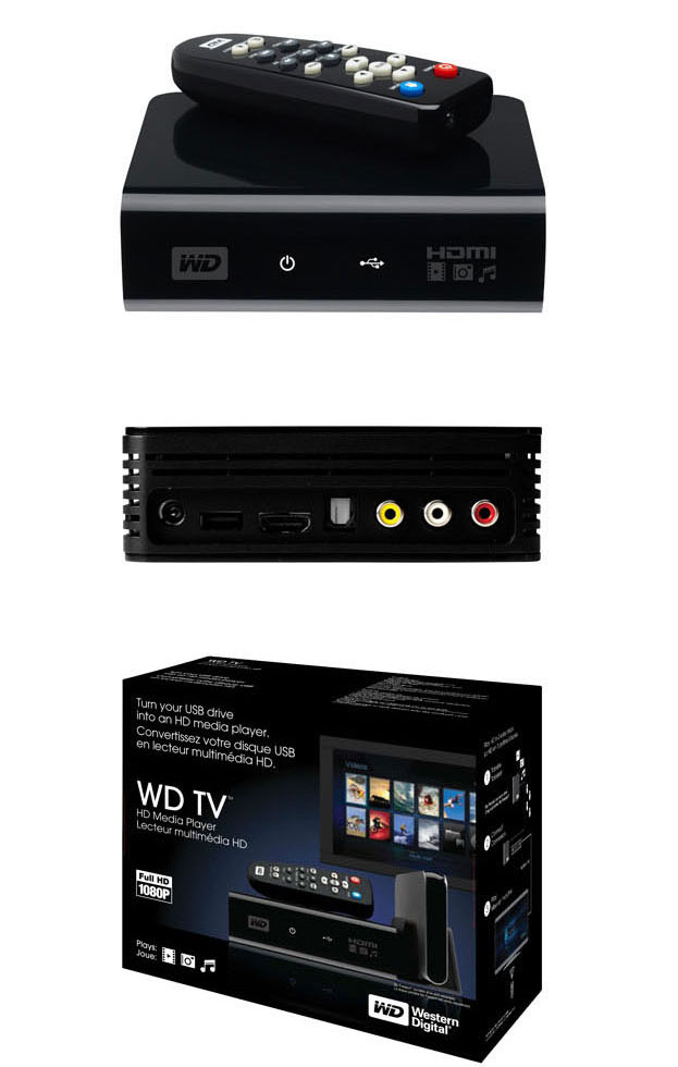Buy Western Digital WDTV HD Media Player [WDBABG0000NBK-AESN] | PC Case ...