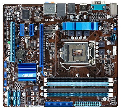 Buy ASUS P7P55-M Motherboard [P7P55-M] | PC Case Gear Australia