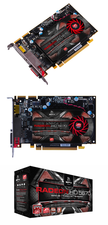 Buy XFX Radeon HD5670 1GB [11X-HD5670-1GB] | PC Case Gear Australia