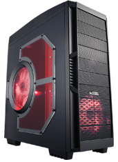 Buy SuperFlower SF-1000R Red Gaming Case [SF-1000R-BK(RED)] | PC Case ...
